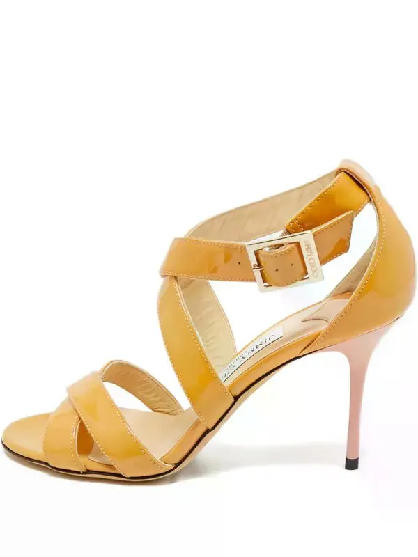 JIMMY CHOO Buckle-detail Stiletto Sandals