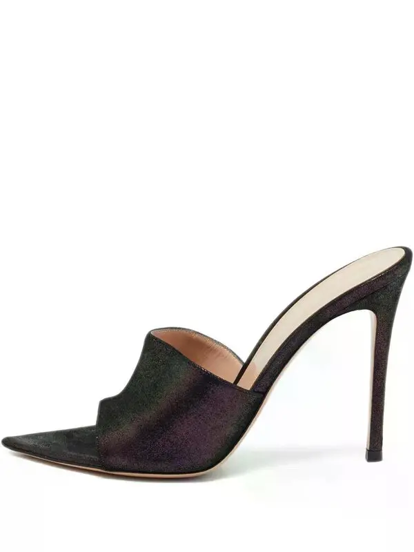 GIANVITO ROSSI Elle Suede Sandals