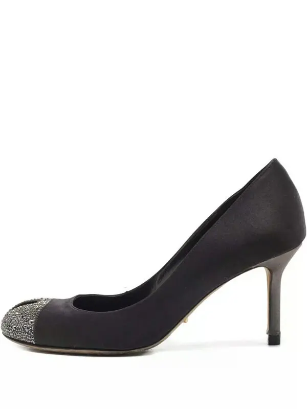 SERGIO ROSSI 80mm Satin Pumps