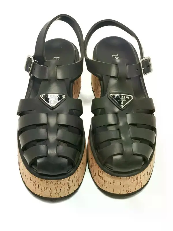 Prada Monolith Platform Sandals