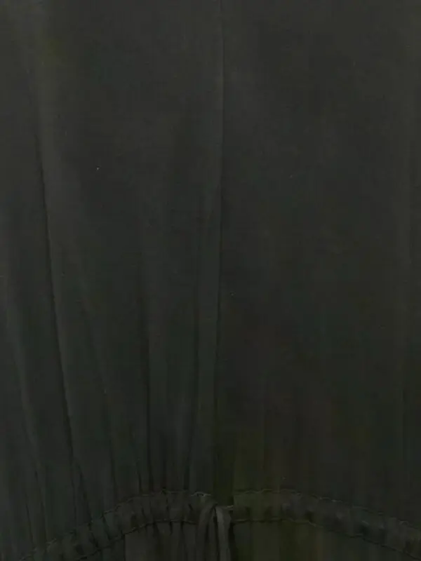 Stella McCartney Drawstring Plunge-neck Midi Dress