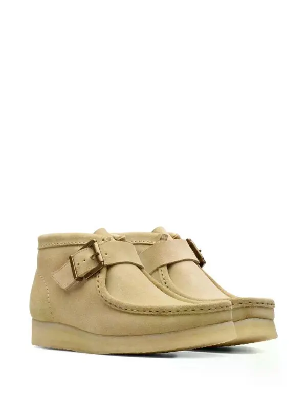 Clarks Walla Buckle Boots - Neutrals