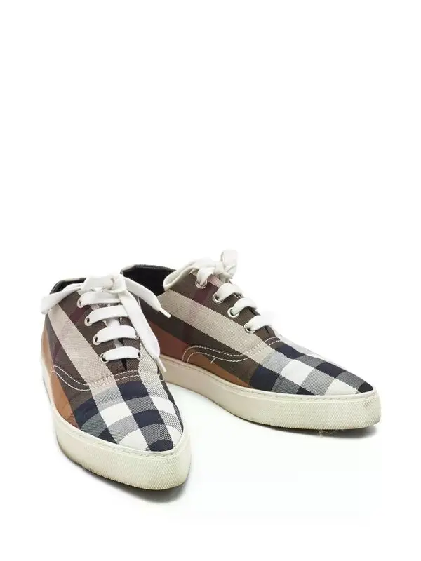 Burberry House Check Pointed-toe Sneakers