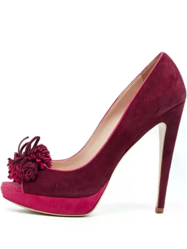 Miu Miu 155mm Leather Heeled Sandals