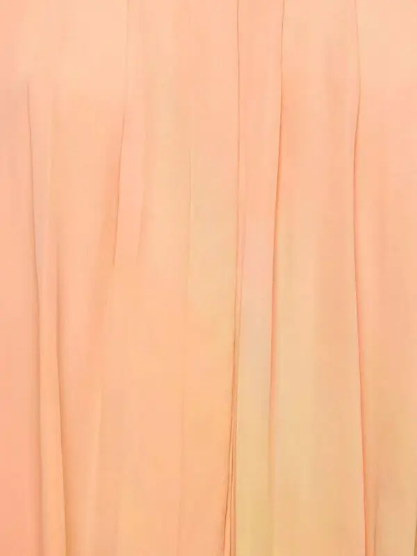 Chloé Pleated Silk Top