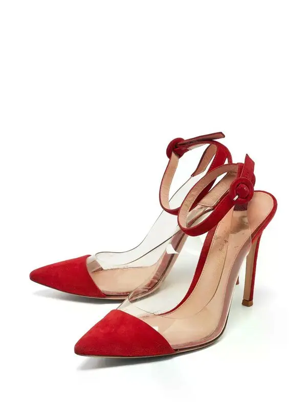 GIANVITO ROSSI 100mm Stiletto Pumps - Red