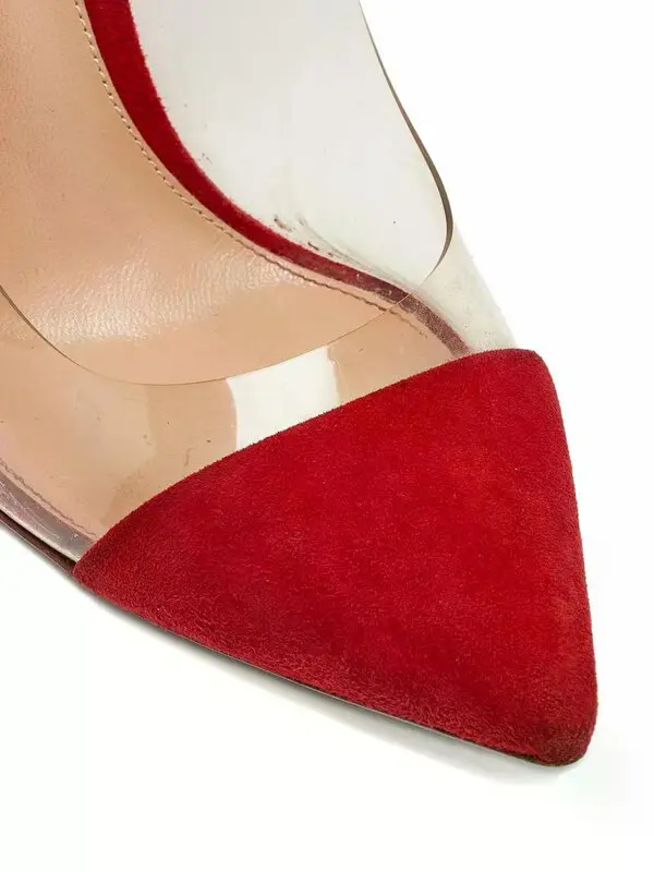 GIANVITO ROSSI 100mm Stiletto Pumps - Red