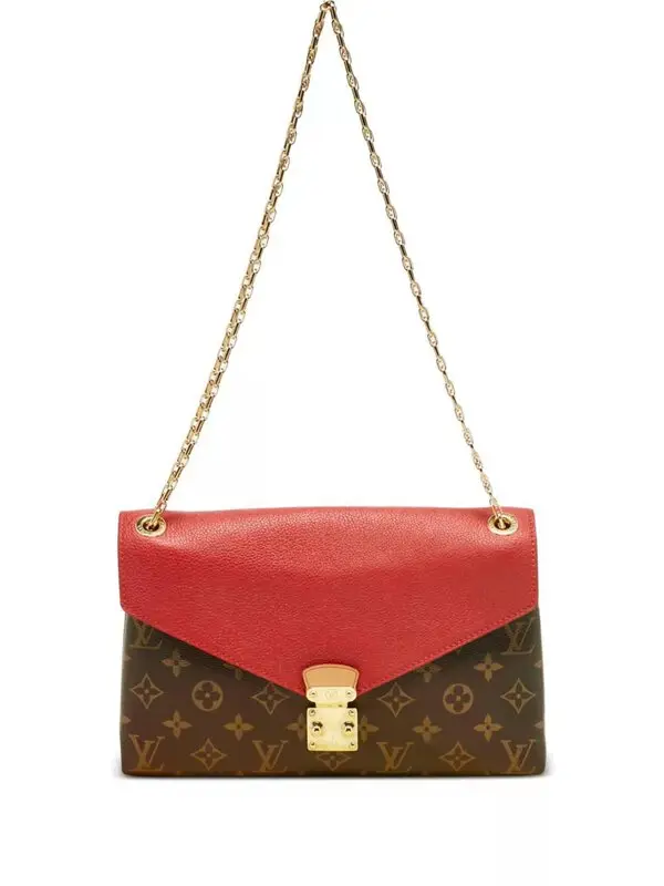 LOUIS VUITTON Pallas Chain-strap Shoulder Bag - Red