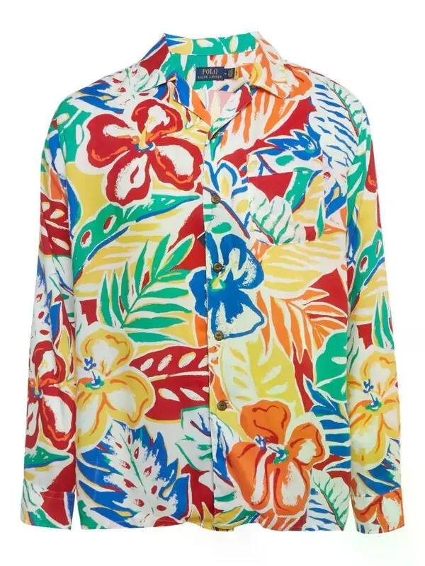 Polo Ralph Lauren Floral-print Shirt - White