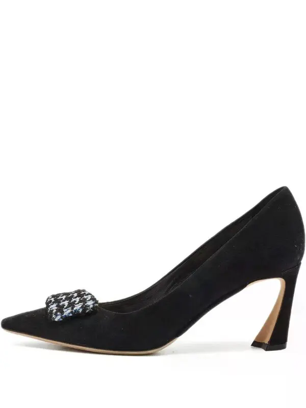 Dior Houndstooth Pointed Pumps