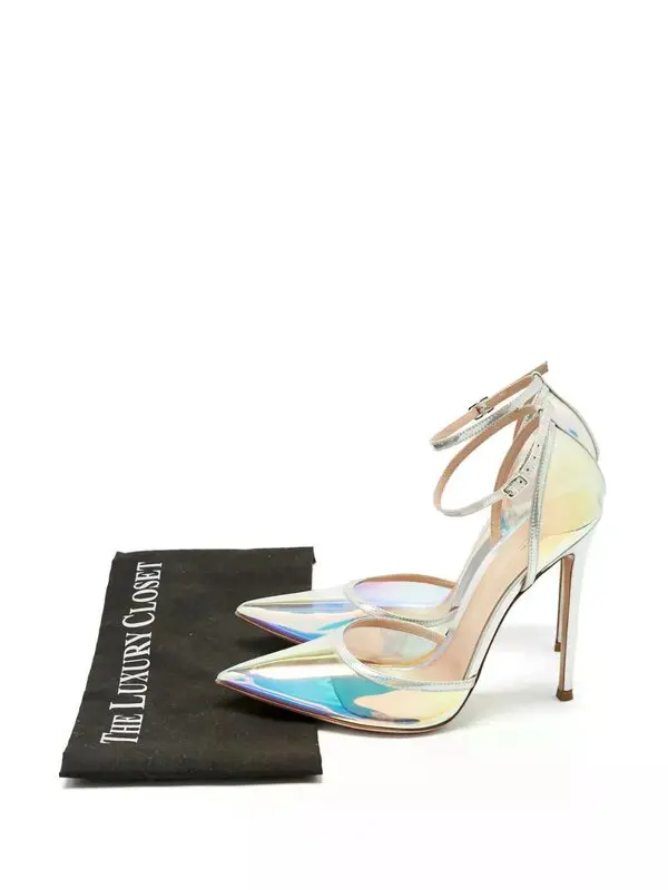 GIANVITO ROSSI Ankle-strap Pointed Pumps