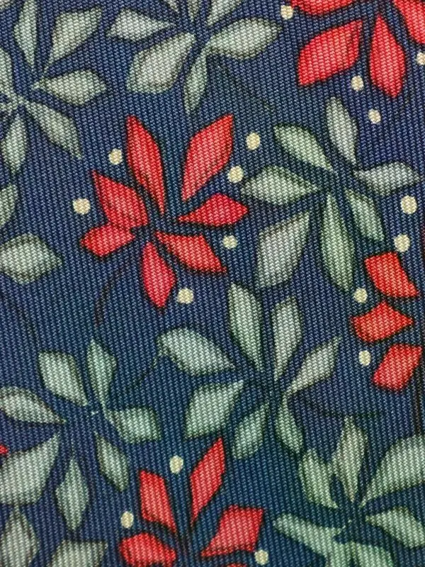 Hermès Silk Botanical-pattern Neck Tie