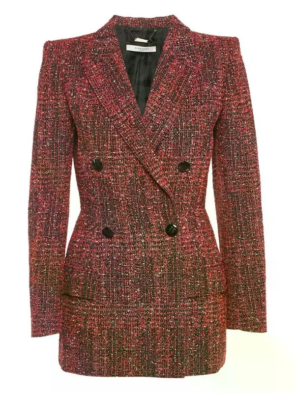 Givenchy Tweed Double-breasted Blazer
