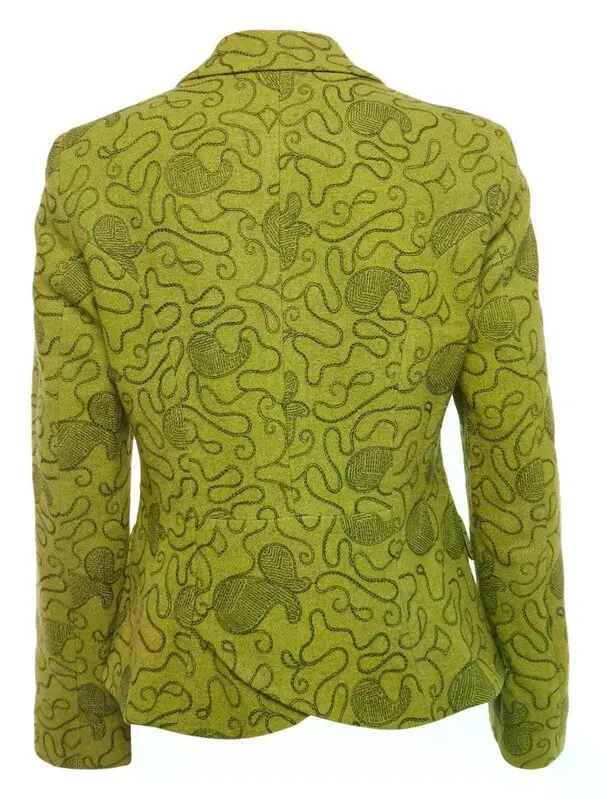 Etro Paisley-embroidered Wool Blazer