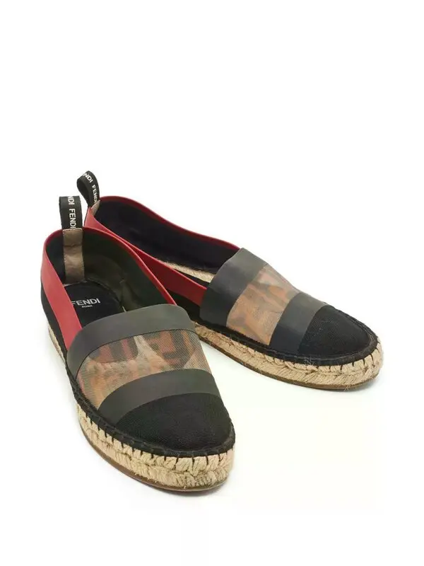 Fendi Zucca-pattern Espadrilles