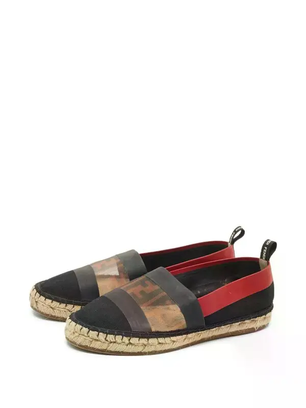 Fendi Zucca-pattern Espadrilles