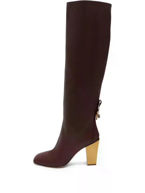 FERRAGAMO Leather Knee-high Boots