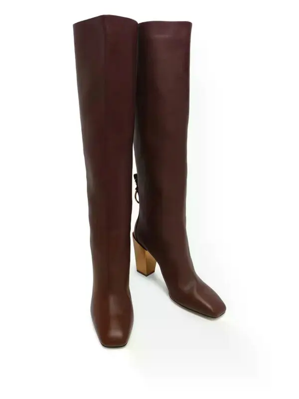 FERRAGAMO Leather Knee-high Boots