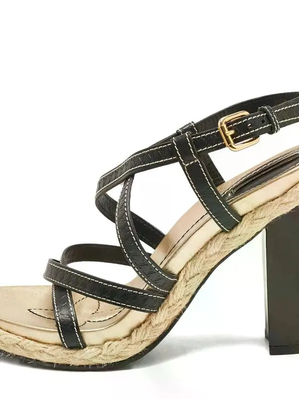 LOUIS VUITTON Leather Sandals