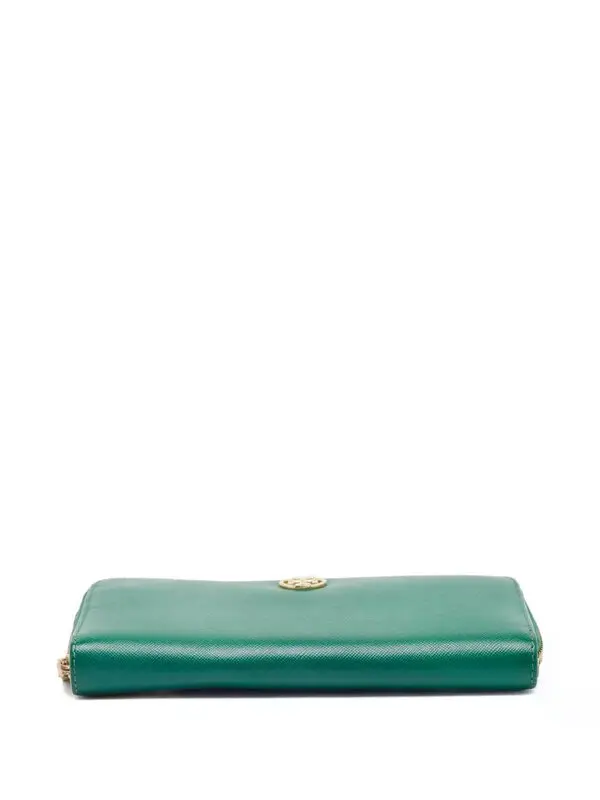 Tory Burch Leather Zip Wallet