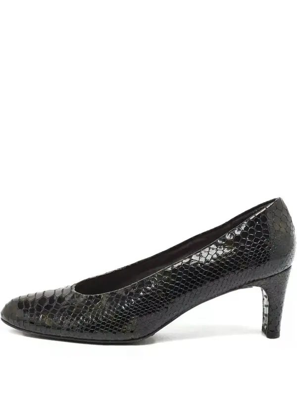 STUART WEITZMAN 95mm Embossed Leather Pumps