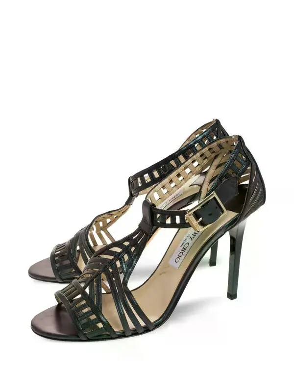 JIMMY CHOO 110mm Cut-out Sandals