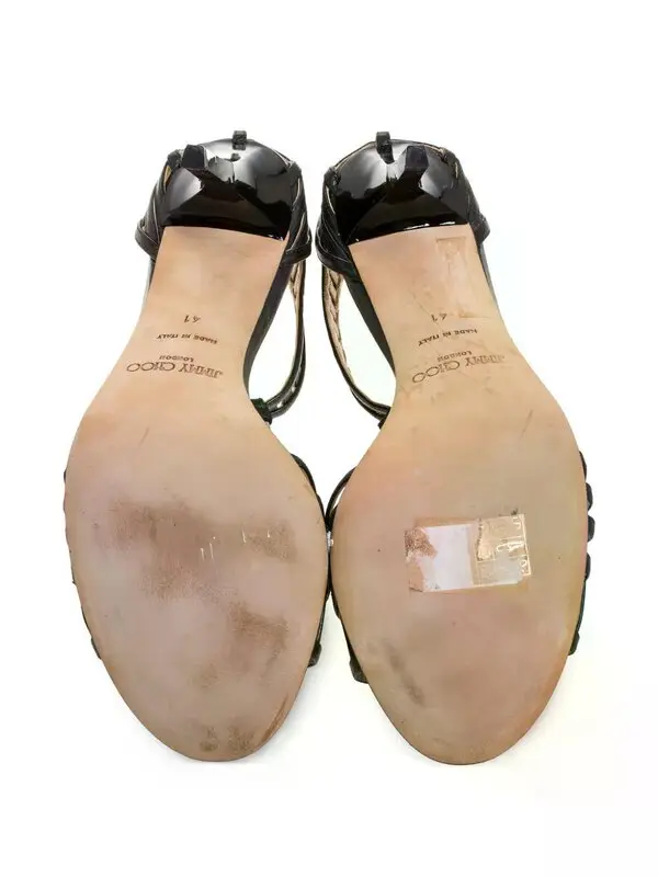 JIMMY CHOO 110mm Cut-out Sandals