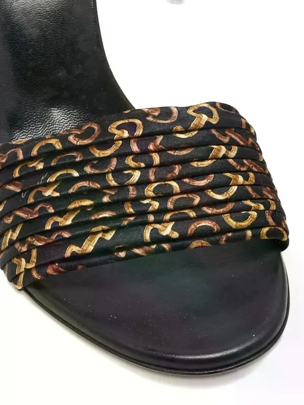 Gucci Gg-detail Open-toe Sandals