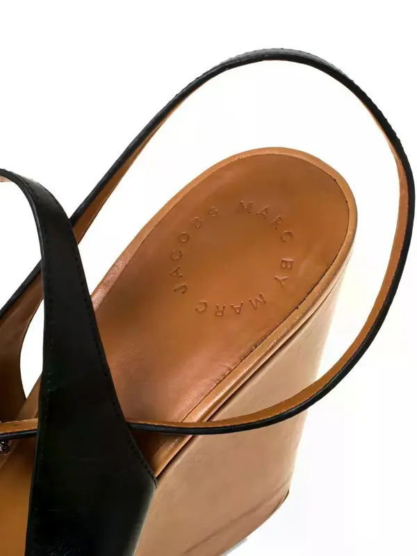 Marc Jacobs 110mm Peep-toe Wedge Sandals
