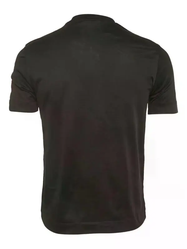 Emporio Armani Logo-embroidery T-shirt