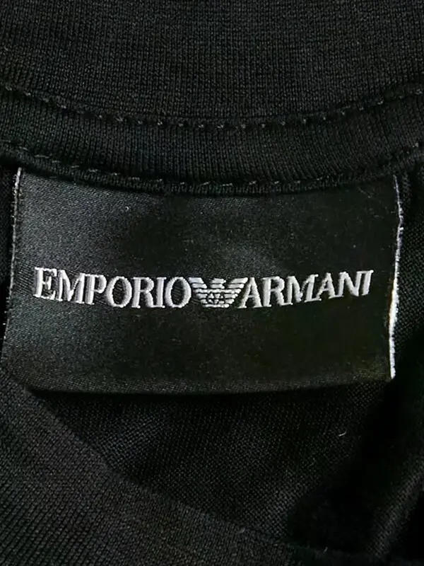 Emporio Armani Logo-embroidery T-shirt