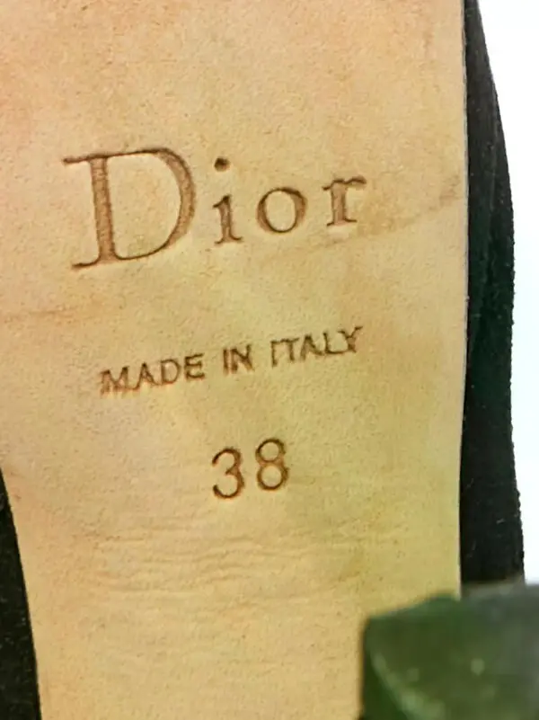 Dior Platform Suede Court Shoe