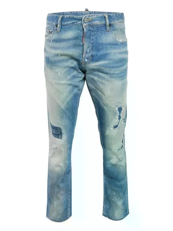 Dsquared2 Distressed Patch Trousers
