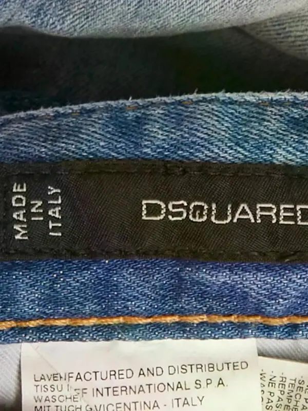 Dsquared2 Distressed Patch Trousers