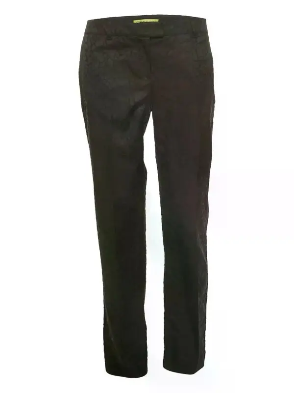 Versace Jacquard Cotton Trousers
