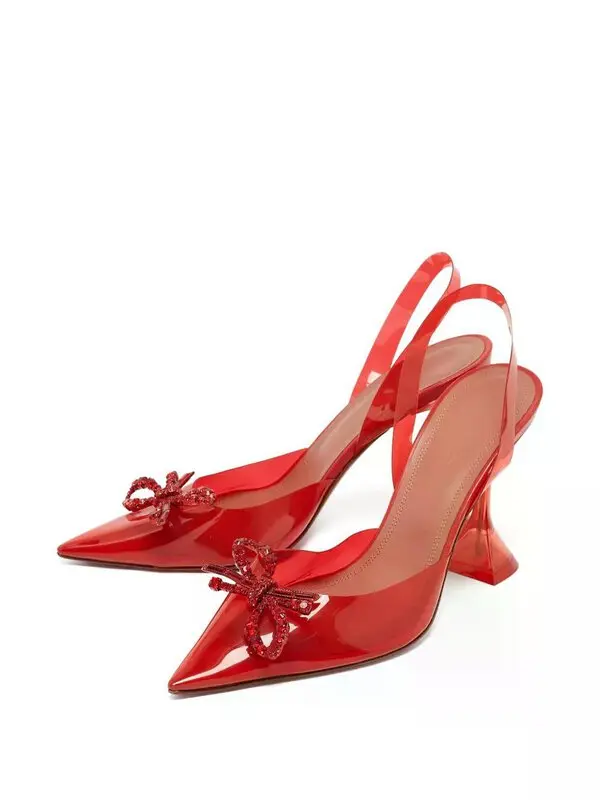 Amina Muaddi 100mm Rosie Pumps