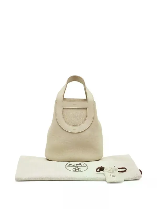 Hermès 2024 18 In The Loop Leather Tote Bag - Neutrals