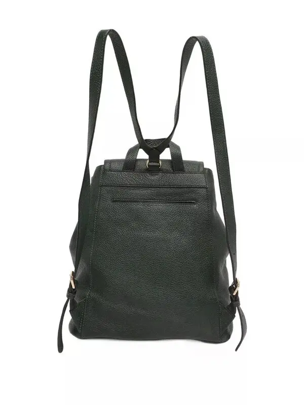 Michael Kors Flap Leather Backpack