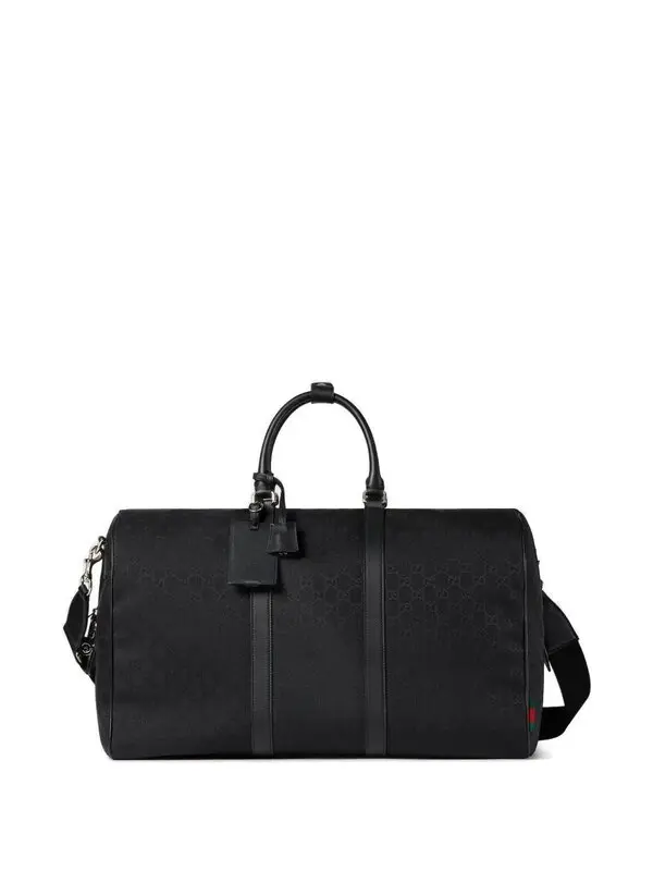 Gucci Monogram Holdall - Black