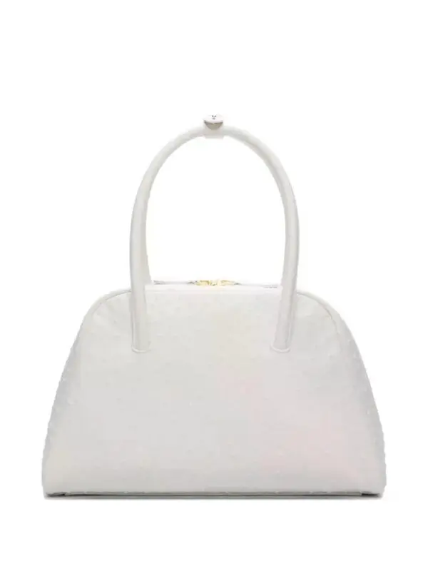 Loulou De Saison Atha Leather Shoulder Bag - White
