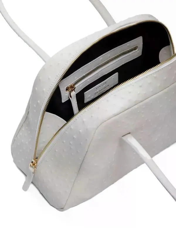 Loulou De Saison Atha Leather Shoulder Bag - White