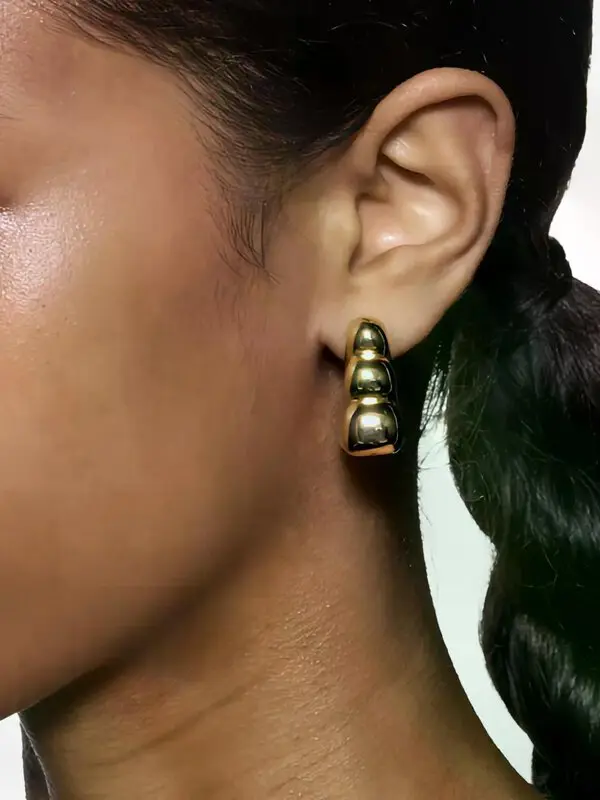 MARIA BLACK Bogota Medium Earring - Gold