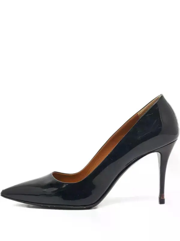 Fendi Pointed-toe Leather Stiletto Pumps