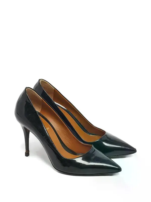 Fendi Pointed-toe Leather Stiletto Pumps