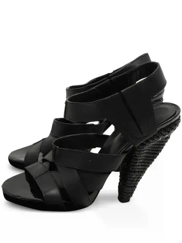 Bottega Veneta Leather Strappy Sandals
