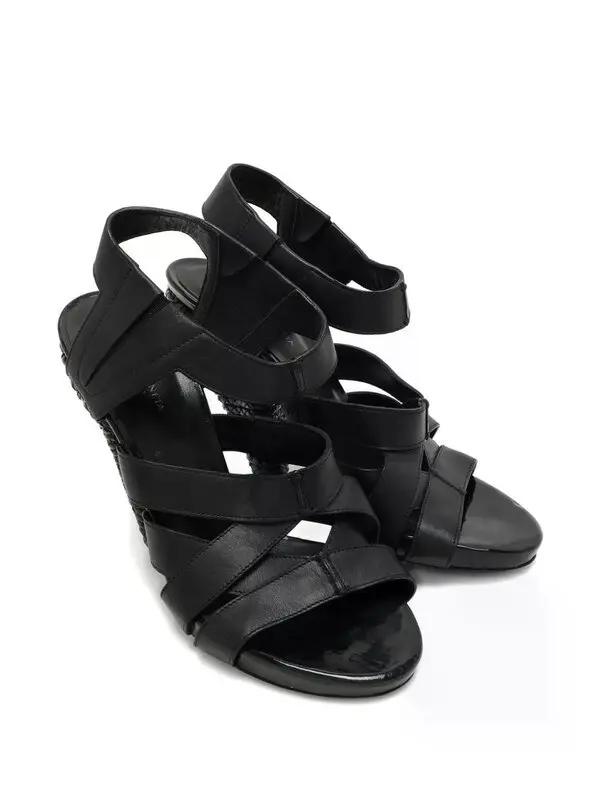 Bottega Veneta Leather Strappy Sandals
