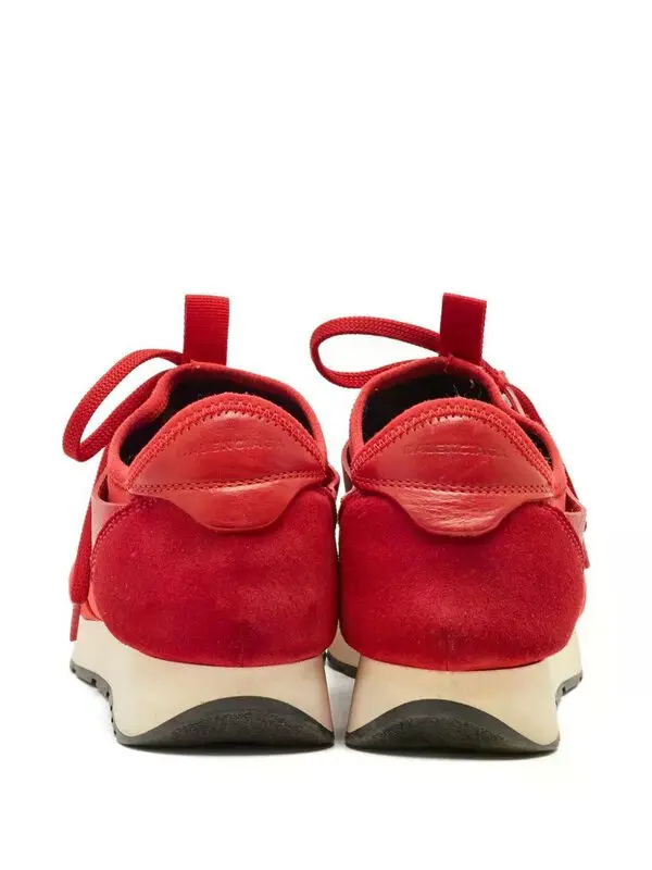 Balenciaga Race Runner Sneakers - Red