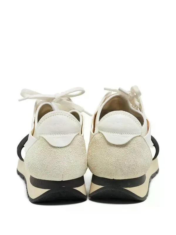 Balenciaga Elasticated-strap Sneakers - Neutrals
