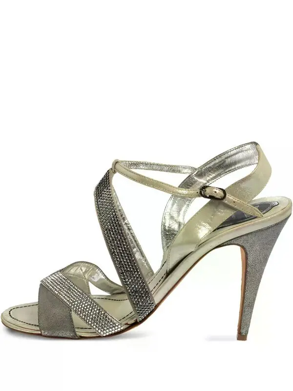 Rene Caovilla 105mm Crystal-embellished Sandals