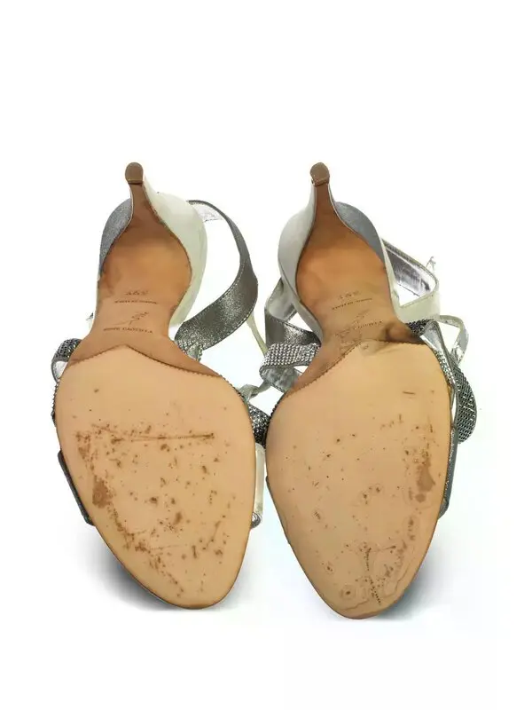 Rene Caovilla 105mm Crystal-embellished Sandals